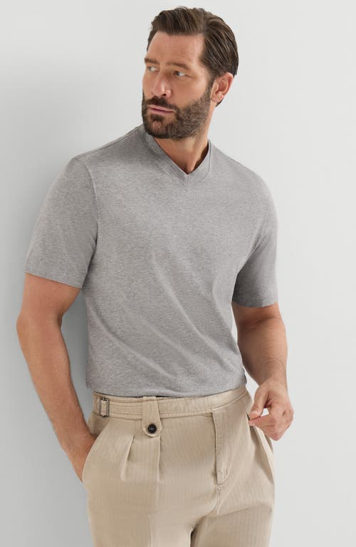 BRUNELLO CUCINELLI cotton jersey v-neck t-shirt